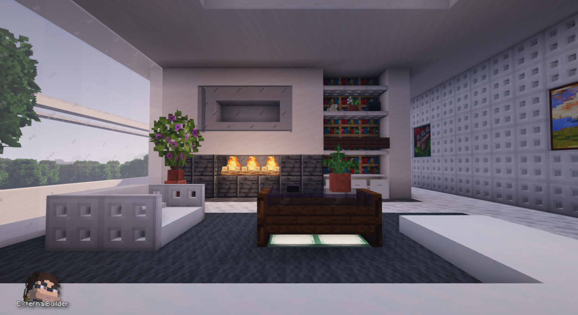 Minimalist house Minecraft Map