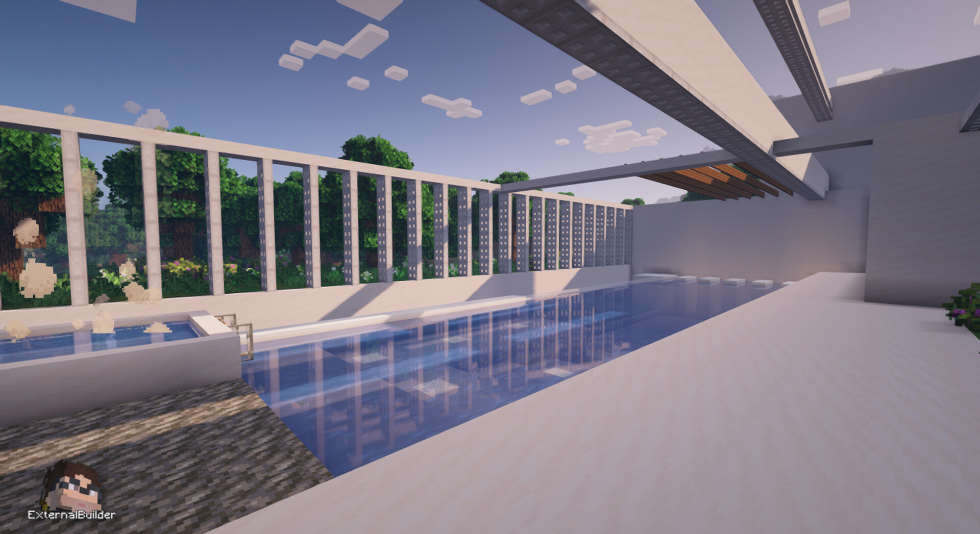 Minimalist house Minecraft Map