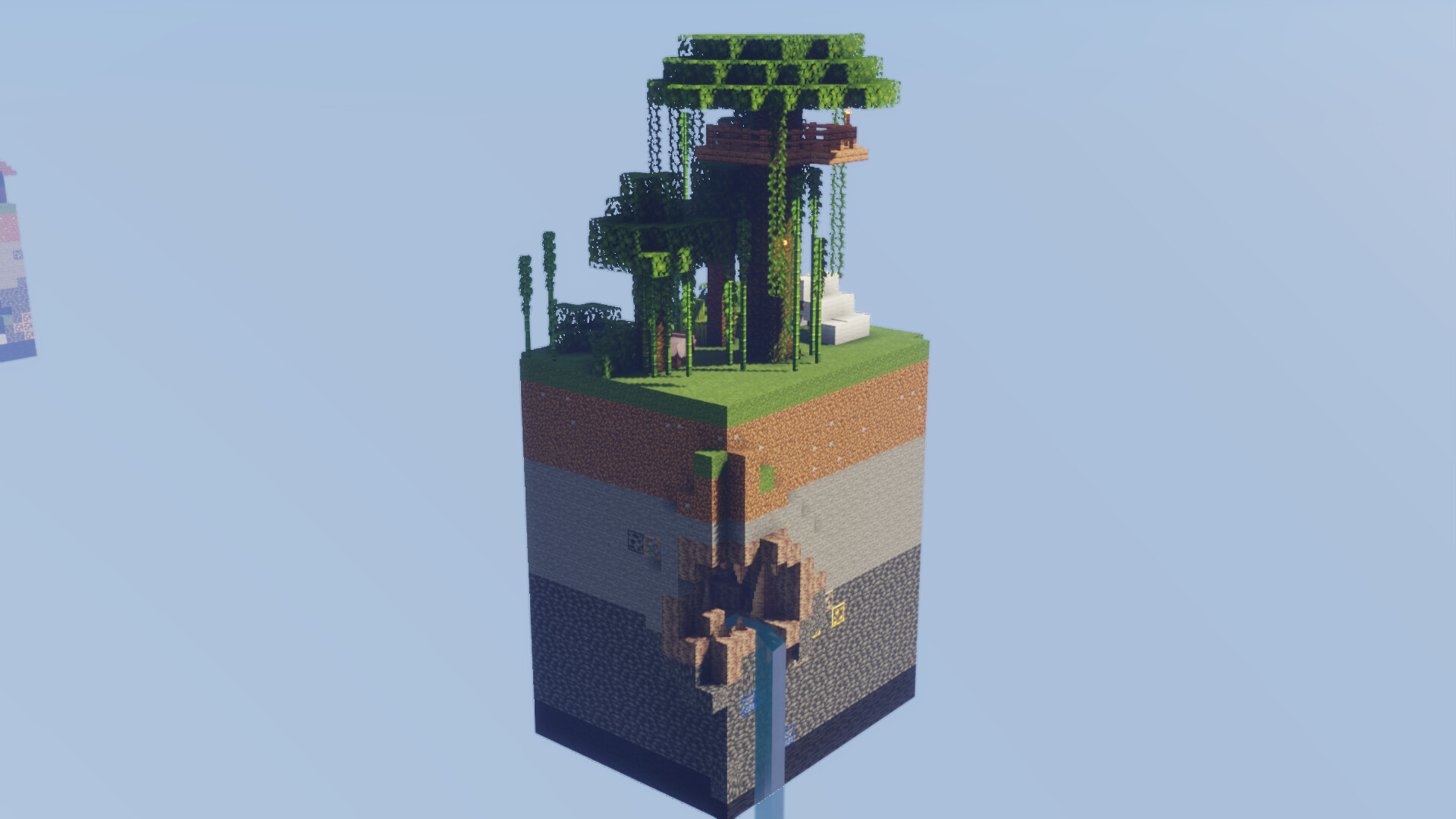 Sky Block Minecraft Map