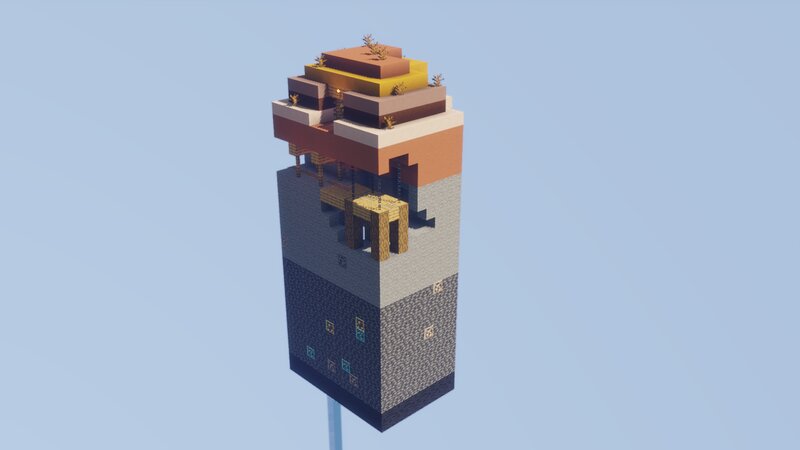 Sky Block Minecraft Map