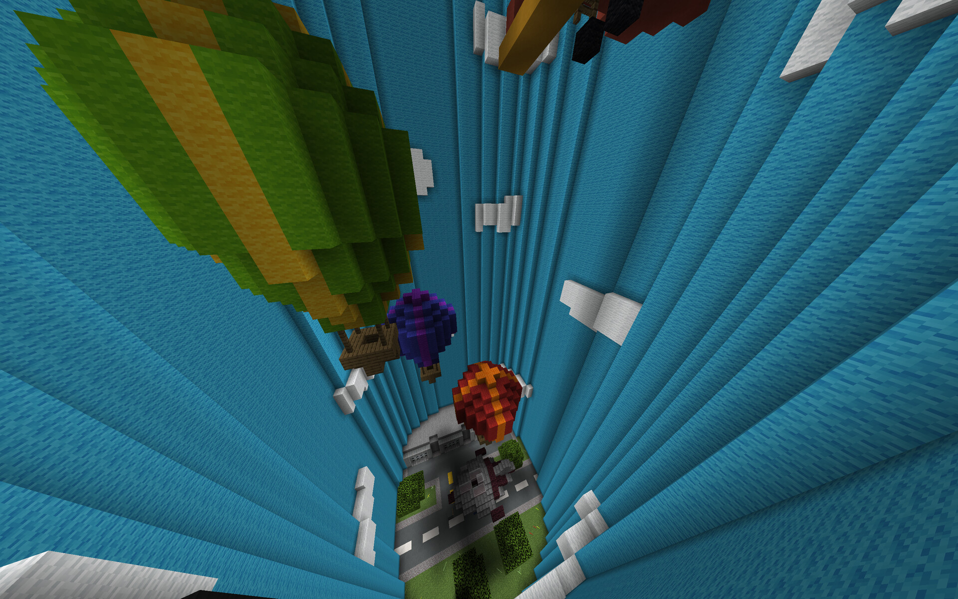 Dropper - Clouds [Playable] Minecraft Map