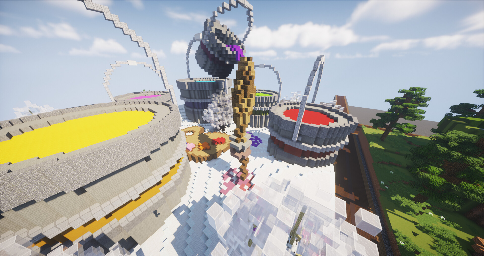 x4 HQ KOTH Pack 2 | 1.8+ Minecraft Map