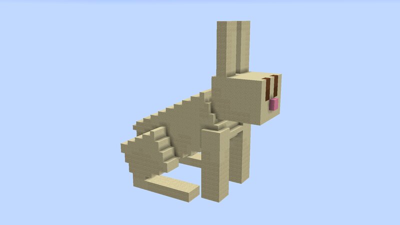 Rabbit Mob Statues Minecraft Map