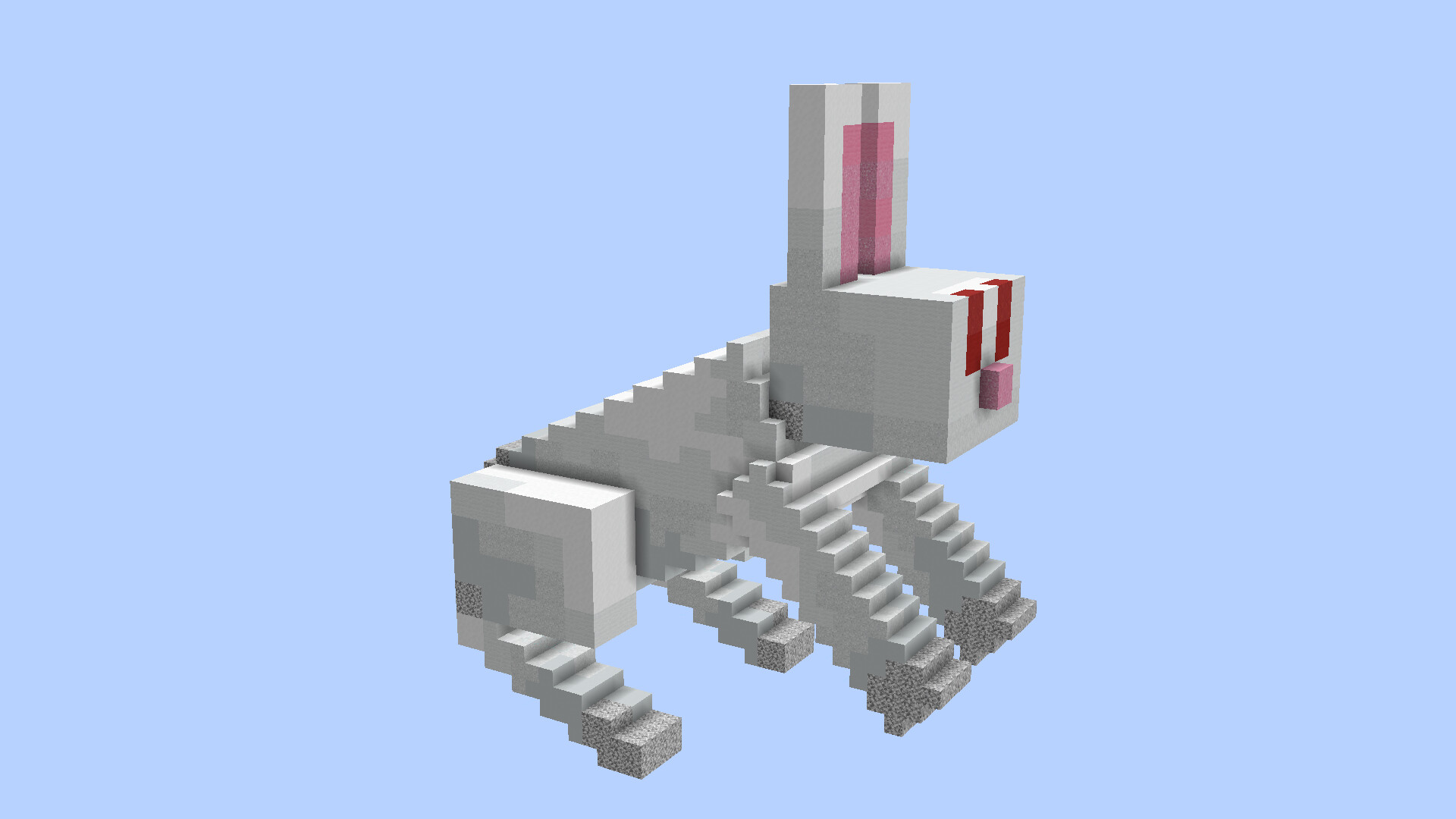 Rabbit Mob Statues Minecraft Map