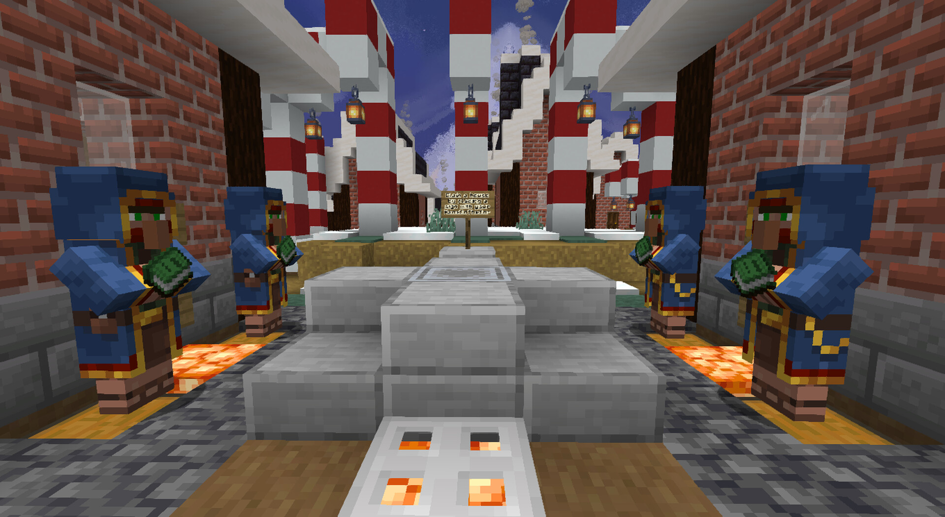 (Custom) SMP Spawn 1.18.2 Minecraft Map