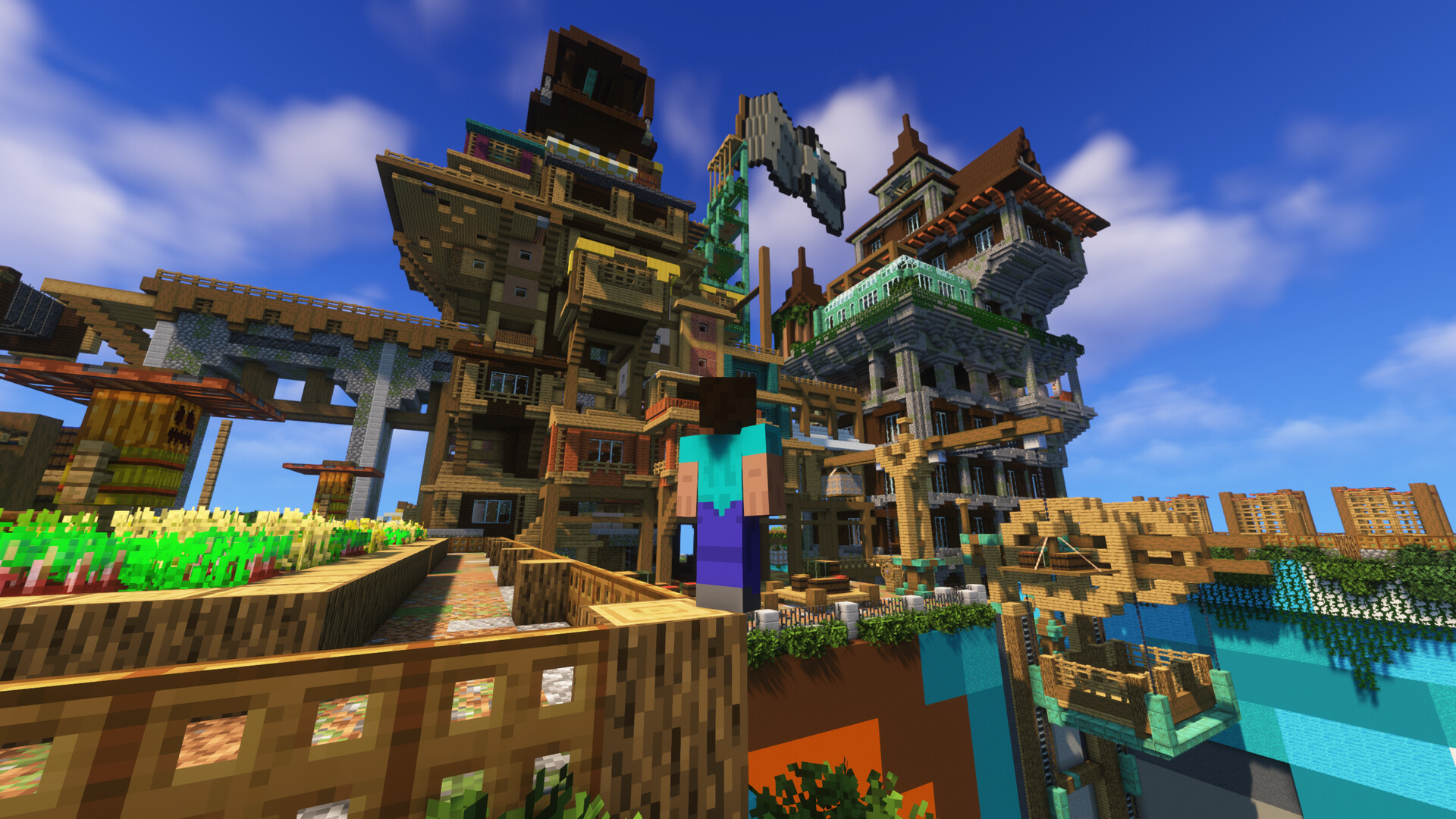 [map DL]Giant Ravager and outpost Minecraft Map