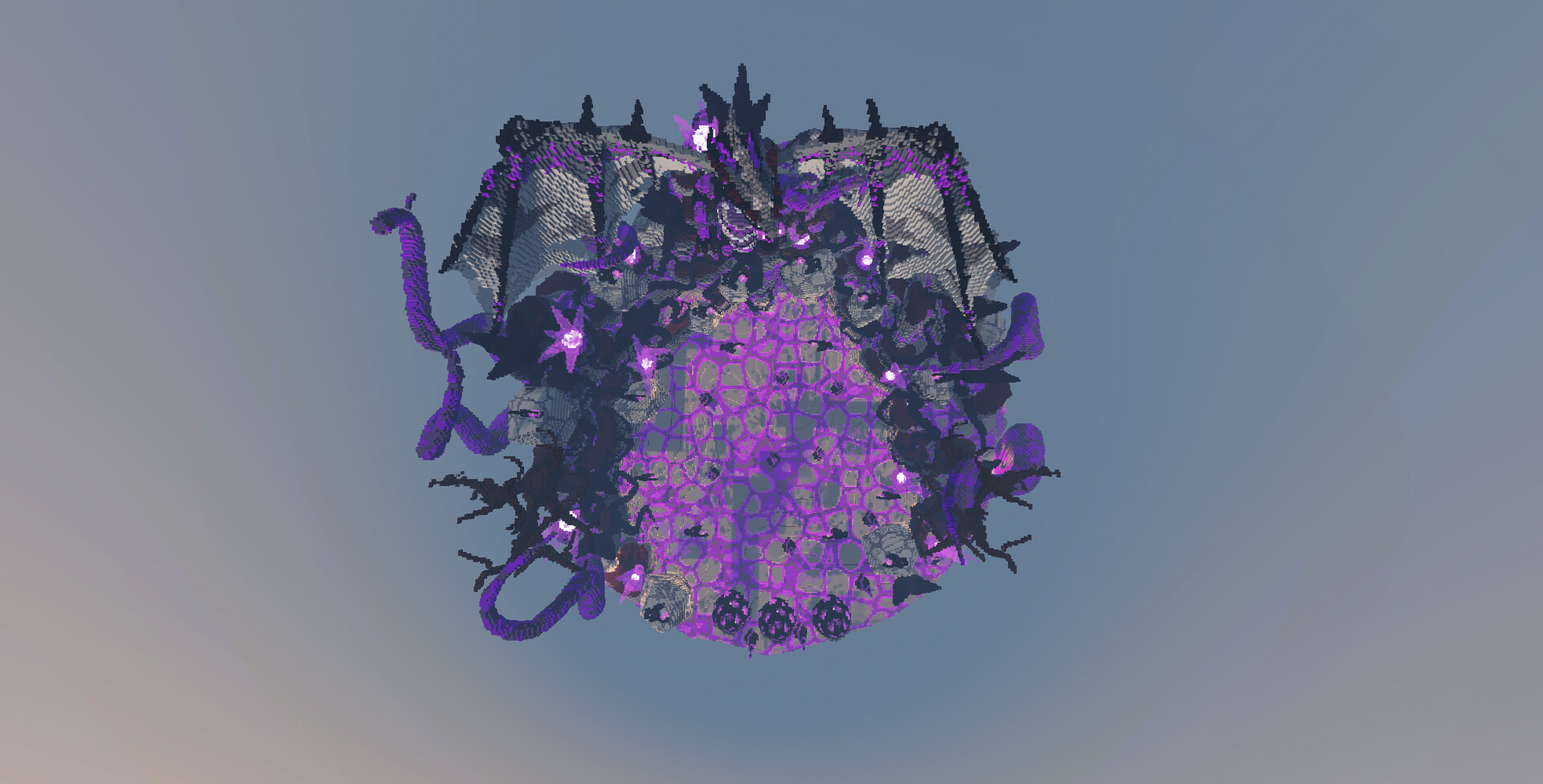 🟣ENDER DRAGON ARENA PVP [END THEME]🟣 Minecraft Map