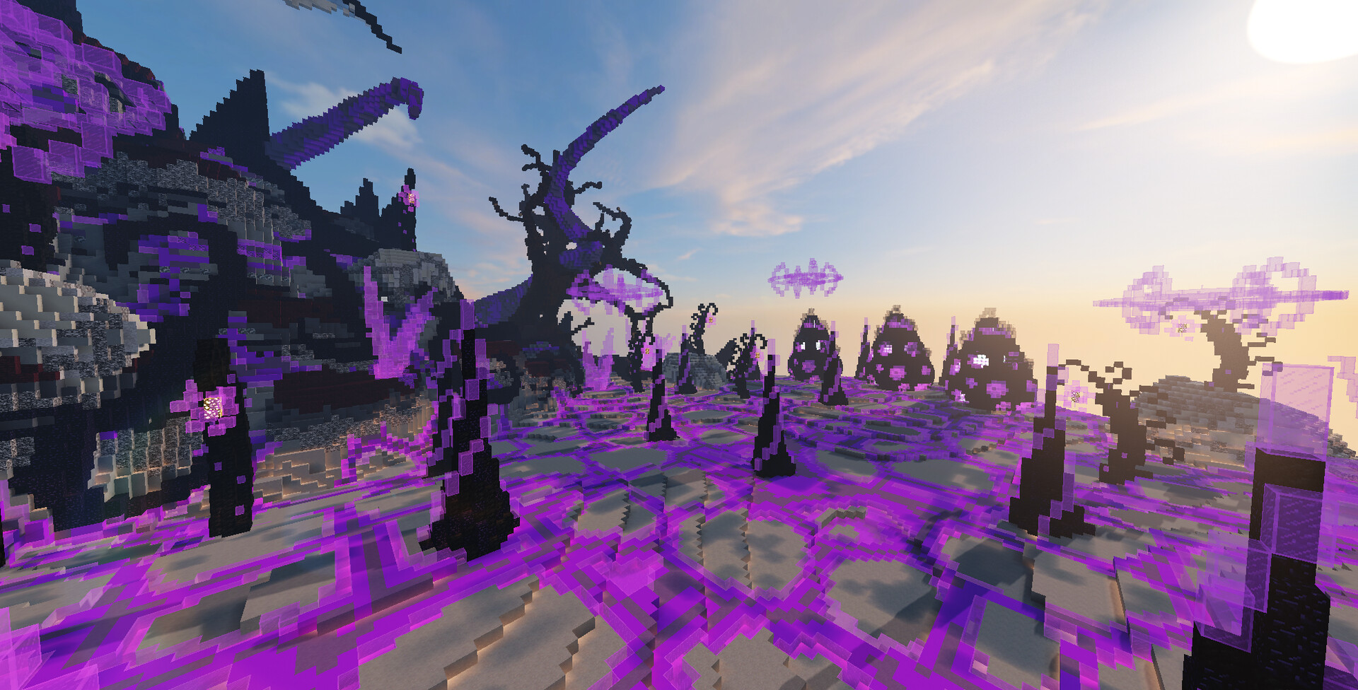 🟣ENDER DRAGON ARENA PVP [END THEME]🟣 Minecraft Map