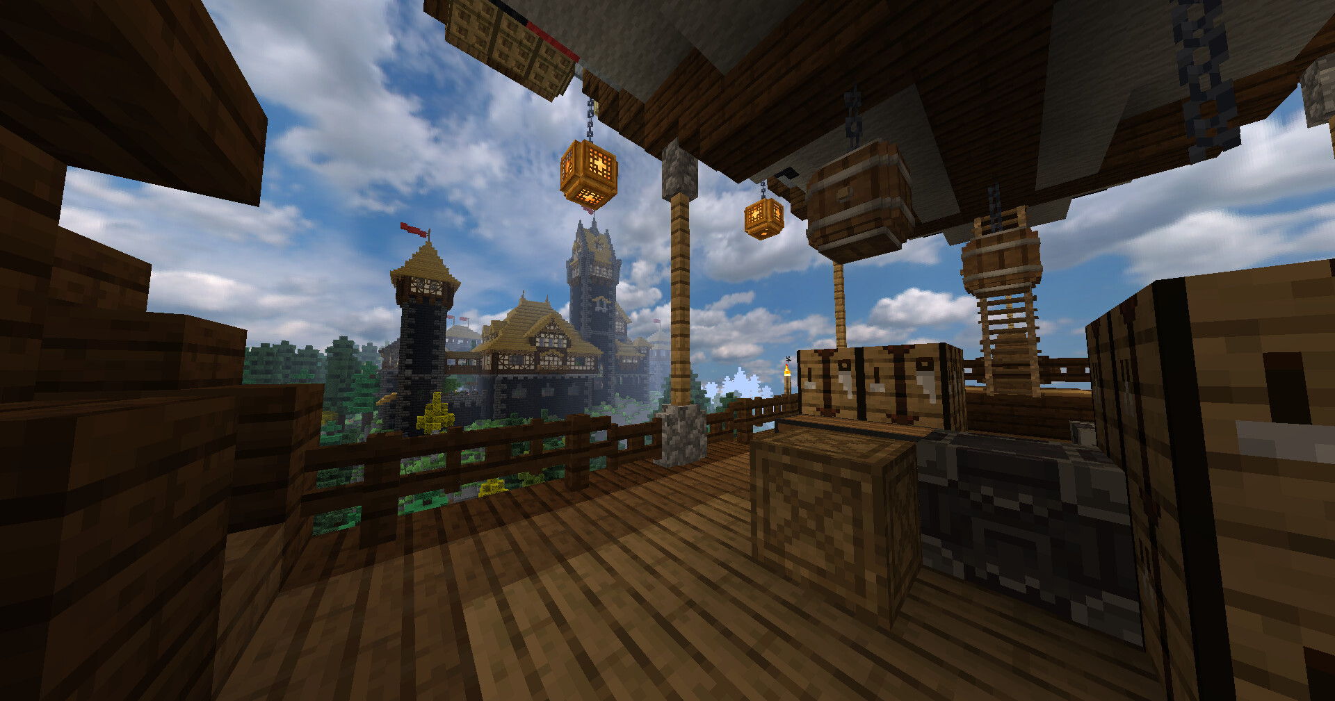 Custom modpack Minecraft Map