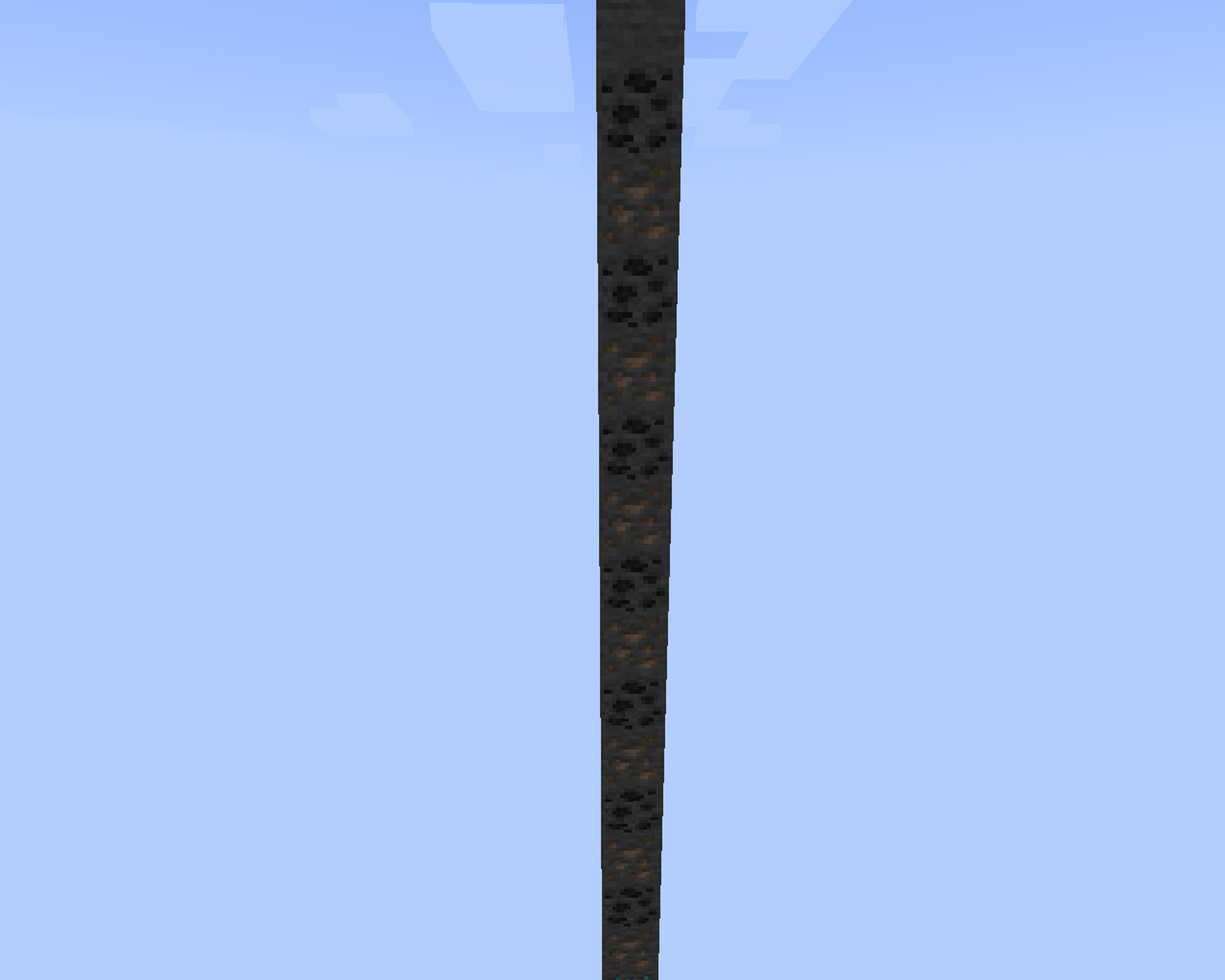 One Block Tower Challenge Minecraft Map