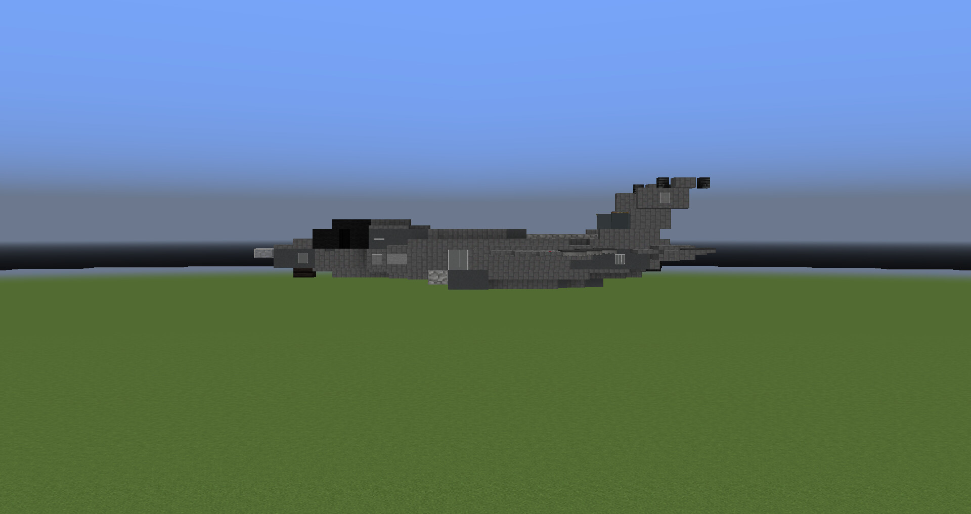 Lockheed Martin F-35B Lightning II Minecraft Map