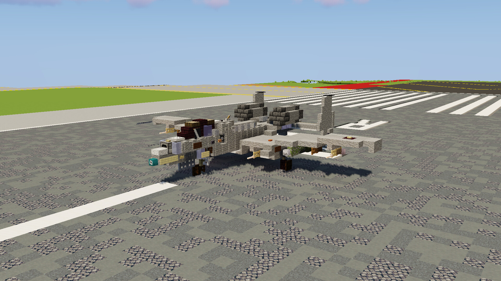A-10C Thunderbolt II Minecraft Map