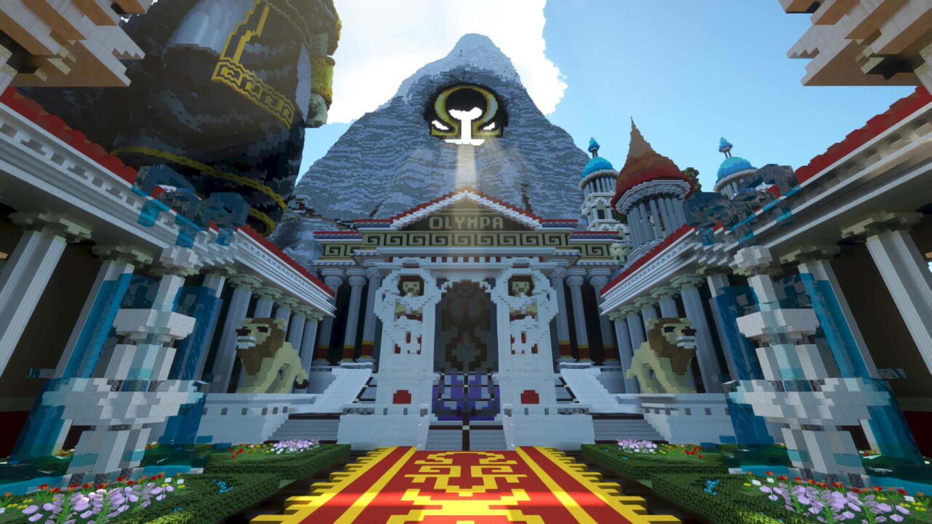 Olympus Hub Minecraft Map