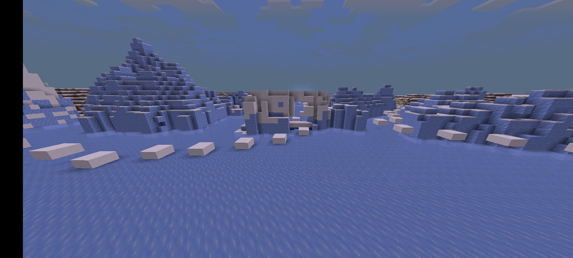 Snow Theme Speed Parkour Minecraft Map