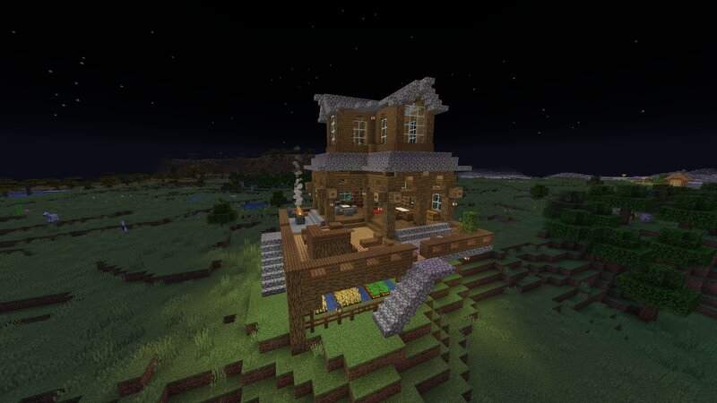 Medium Survival Starter House Idea Minecraft Map