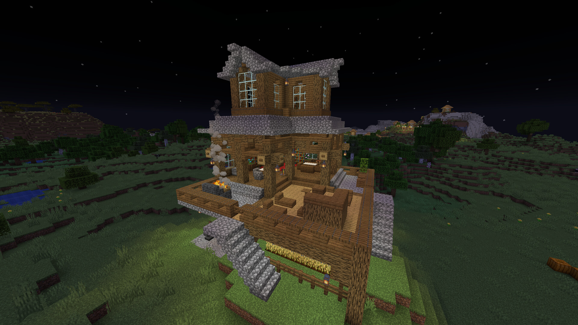 Medium Survival Starter House Idea Minecraft Map