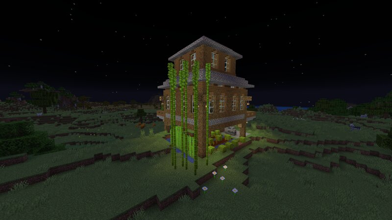 Medium Survival Starter House Idea Minecraft Map