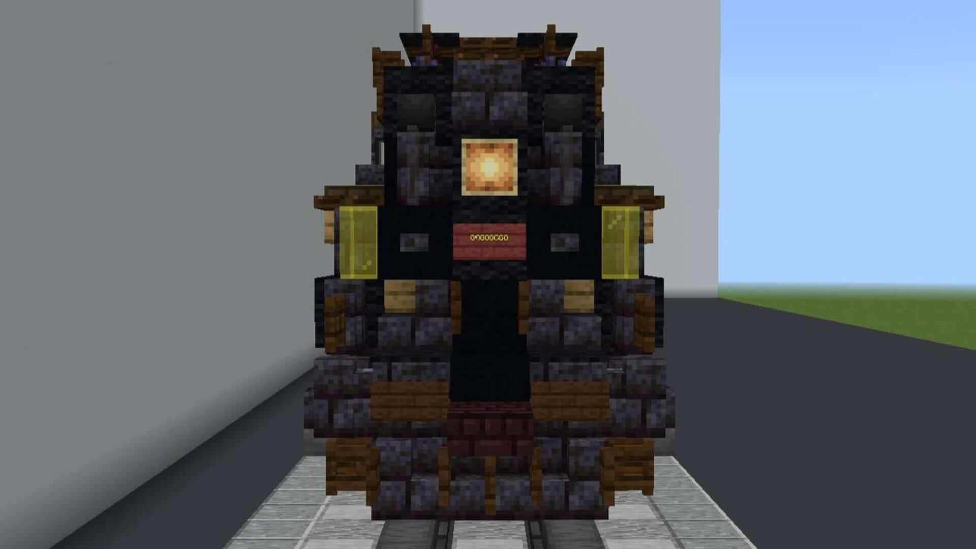 Minecraft Pennsylvania Railroad PRR GG1 Electric Locomotive Minecraft Map