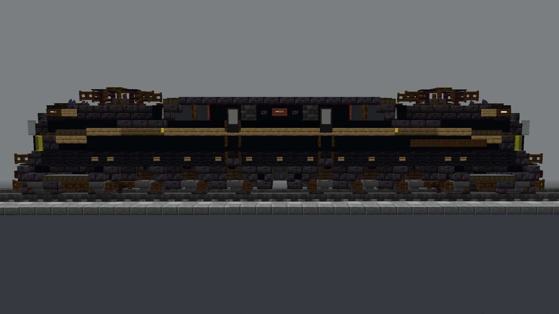 Minecraft Pennsylvania Railroad PRR GG1 Electric Locomotive Minecraft Map