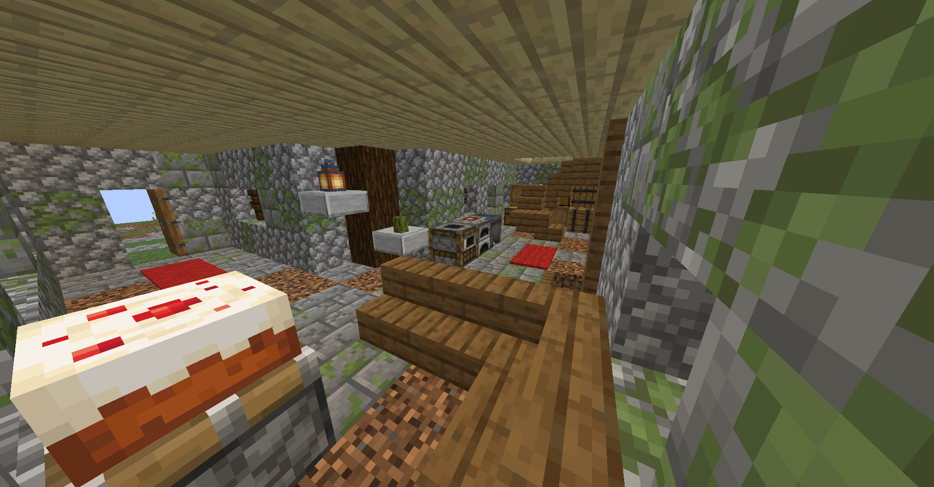 Small medieval cottage house Minecraft Map