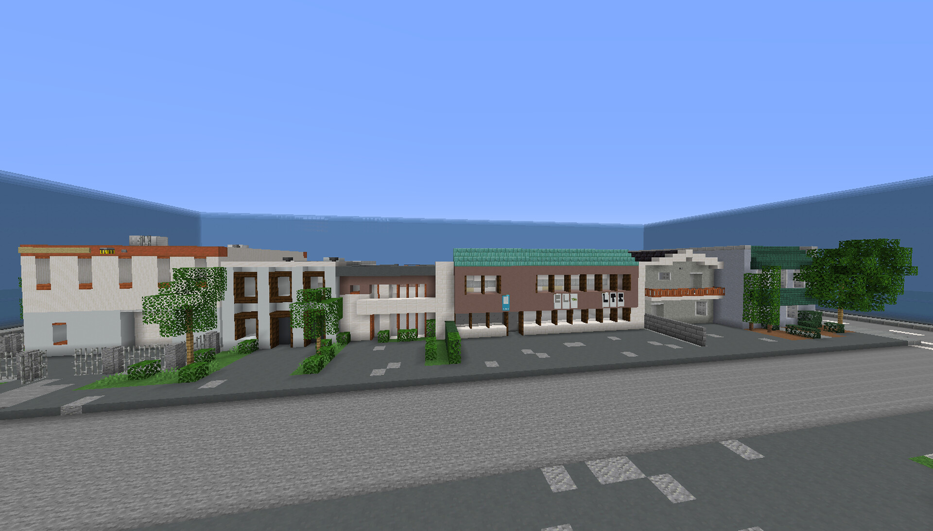 Part of Vancouver (not center) Minecraft Map