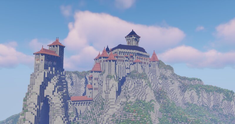 Big medieval castle [Alenvins Project] Minecraft Map