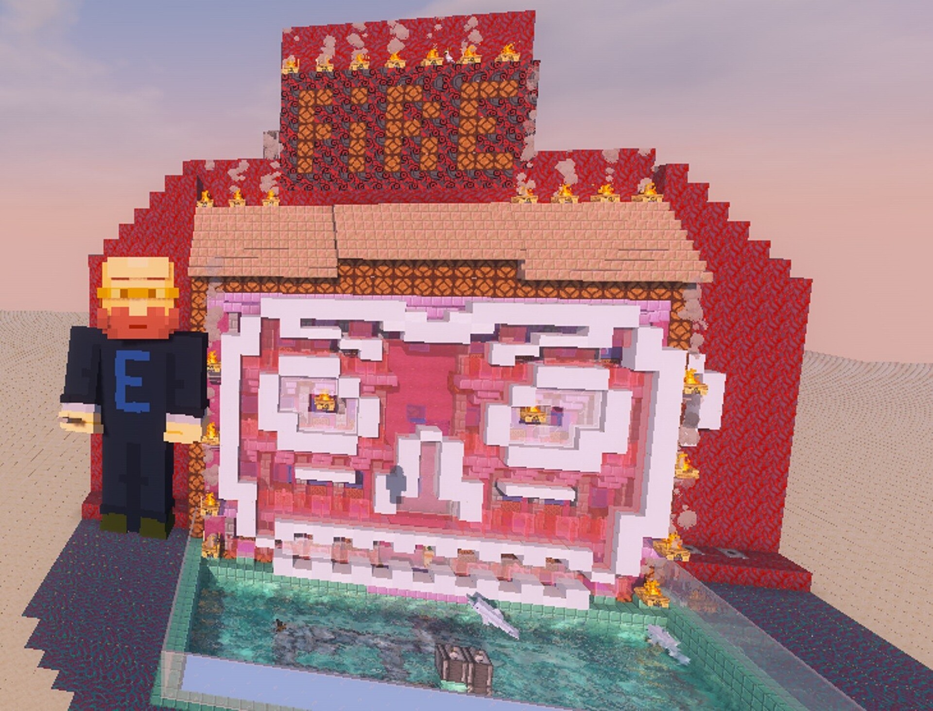 Music-Box with Random Notes Minecraft Map