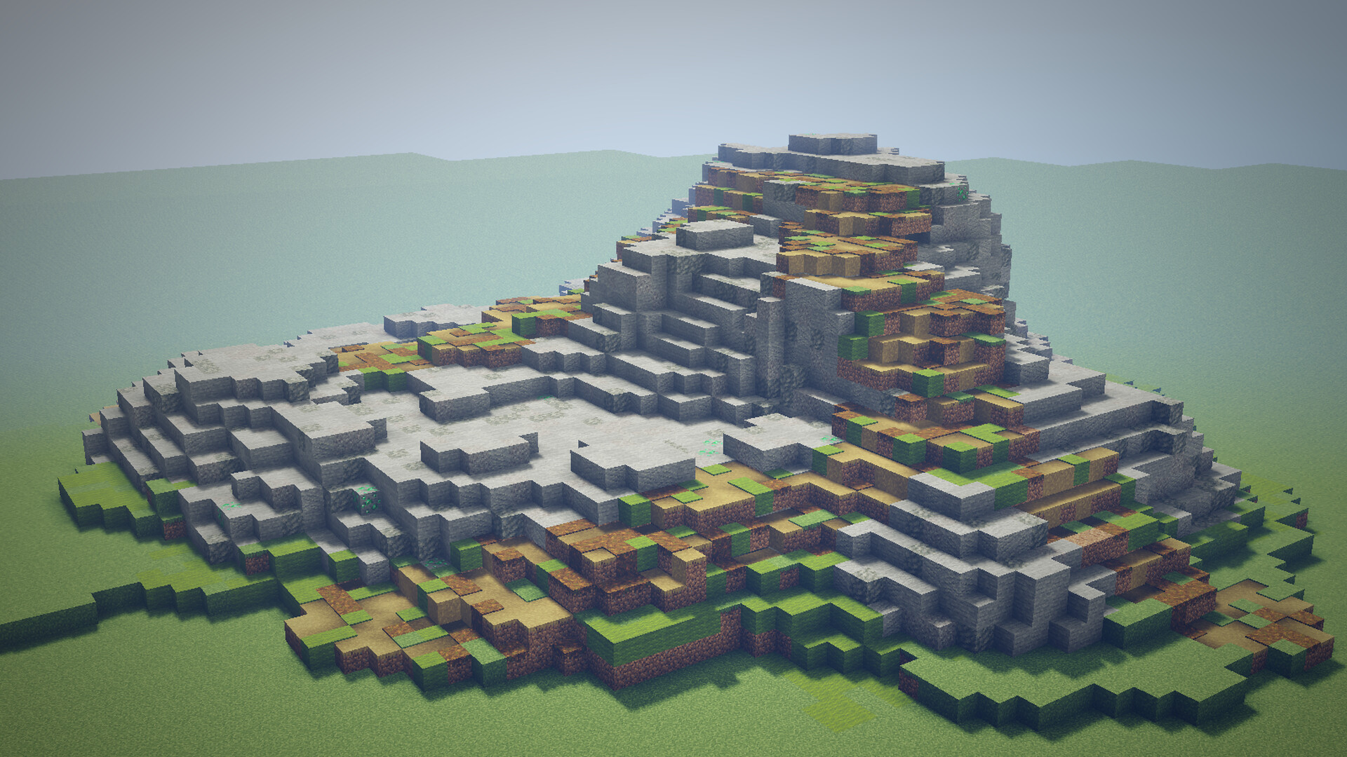 MONTAIN/MONTAGNE || free download Minecraft Map