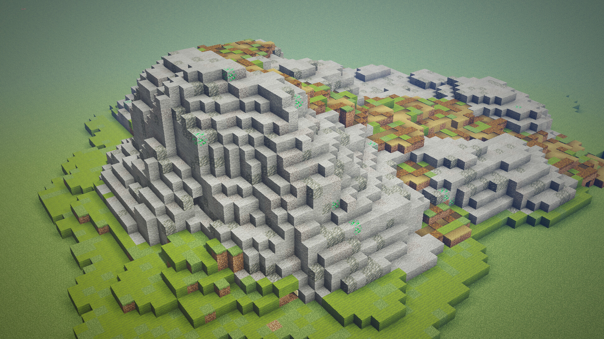 MONTAIN/MONTAGNE || free download Minecraft Map