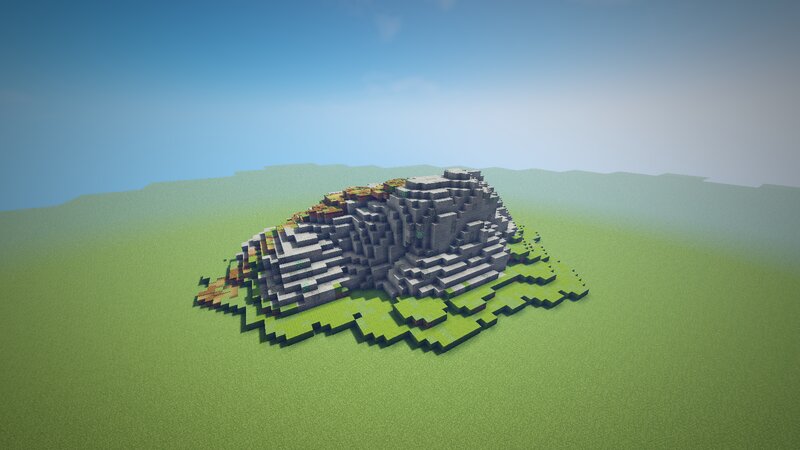 MONTAIN/MONTAGNE || free download Minecraft Map