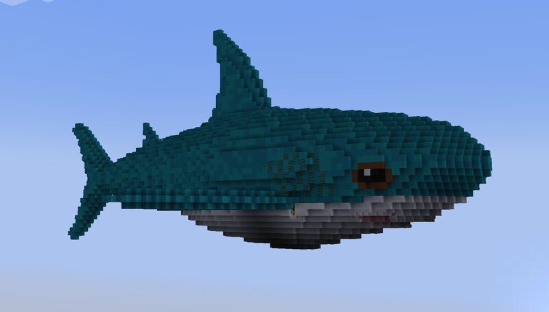 100:1 Blahaj Minecraft Map