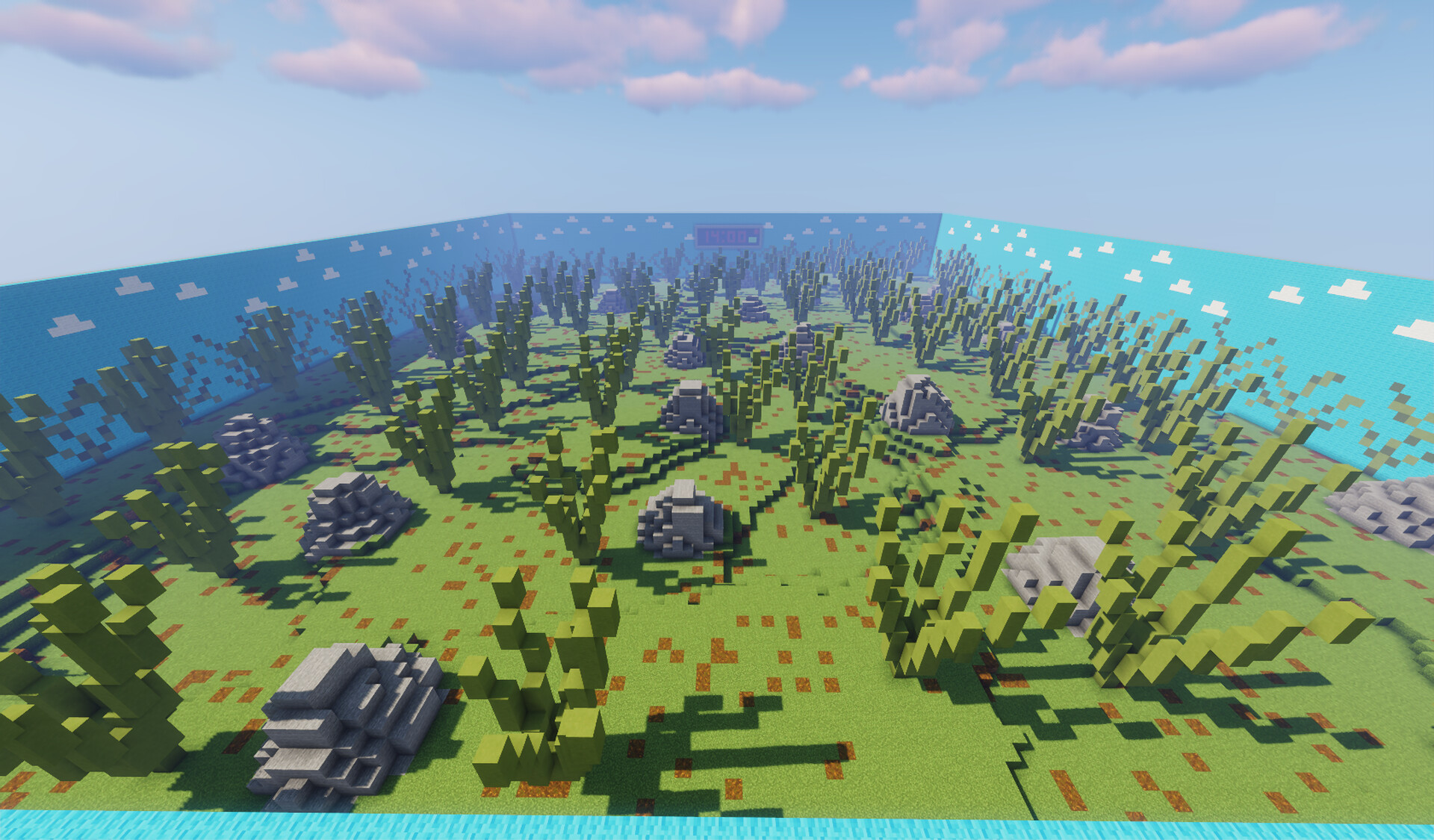 day 3 of the Squid Games (twitch) Minecraft Map