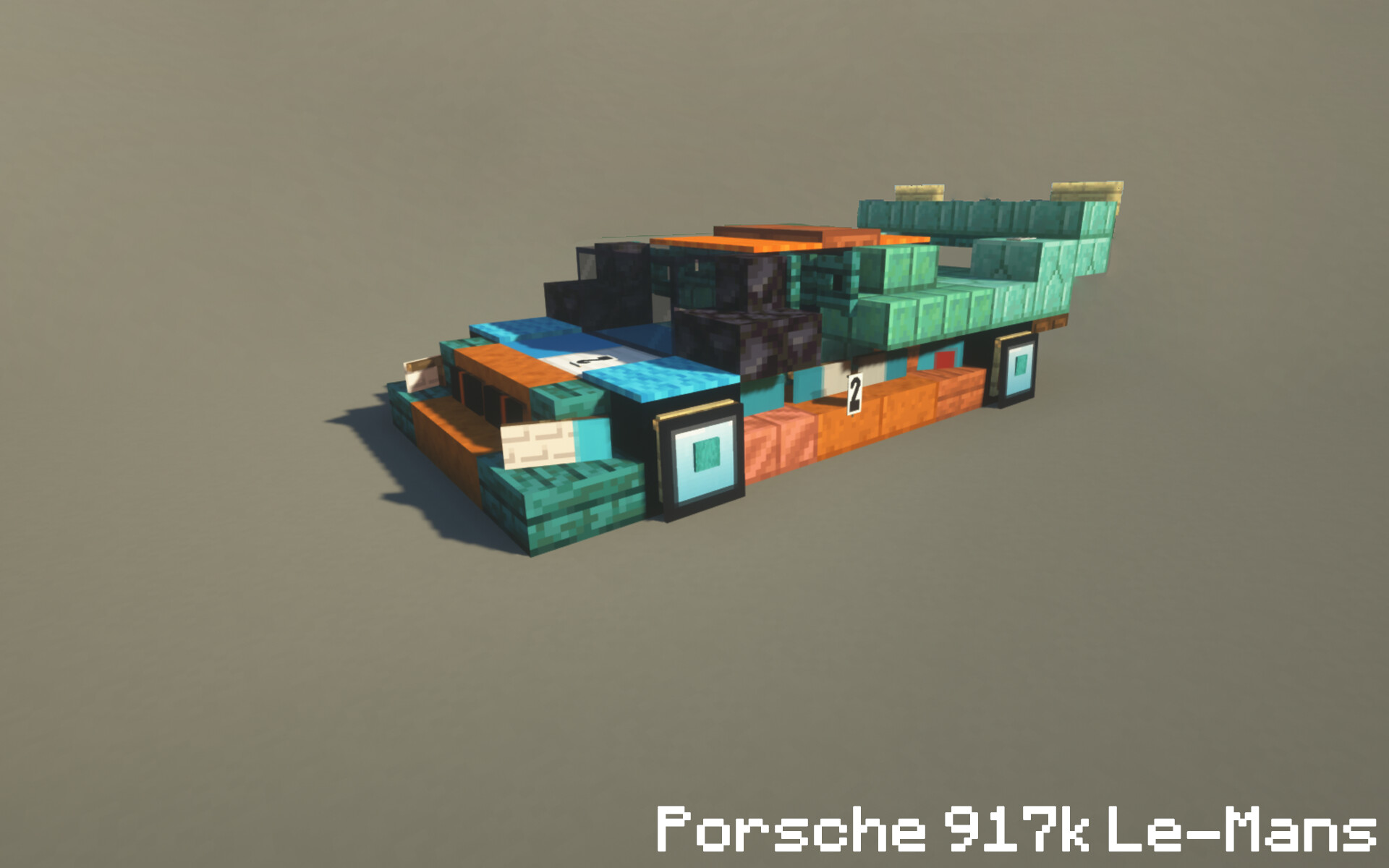 Porsche 917k Le-Mans Minecraft Map