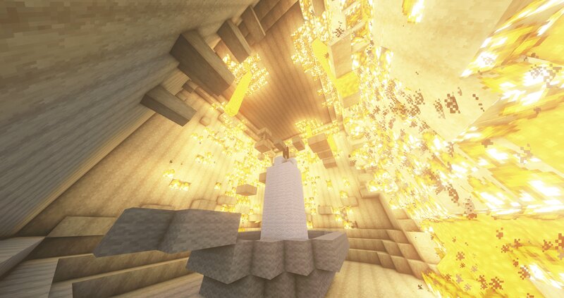 Statues on fire (Halloween) Minecraft Map