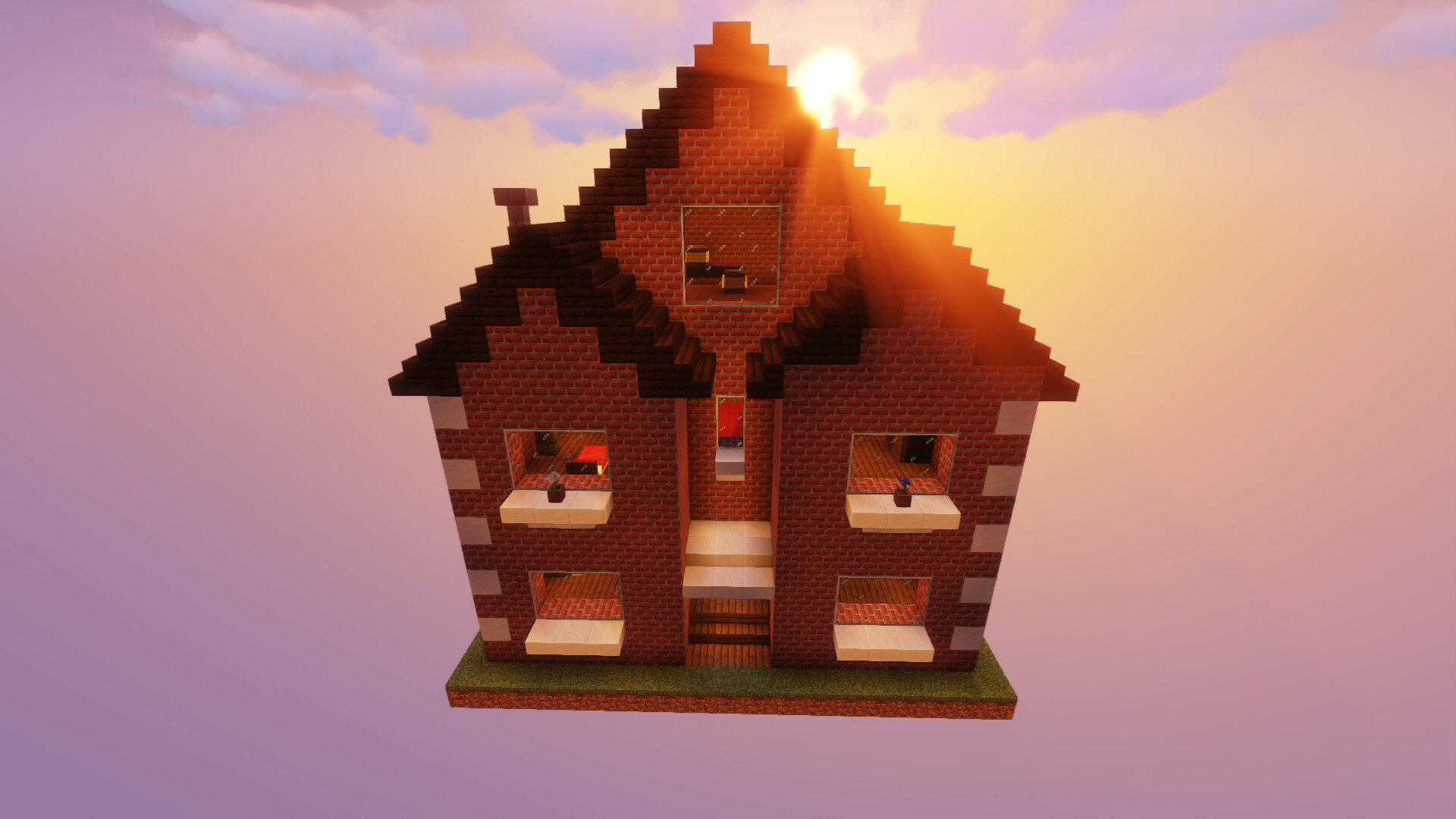 British House Minecraft Map