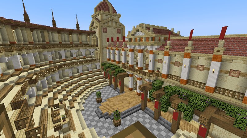 The Great Amphitheatre of Mephora Minecraft Map