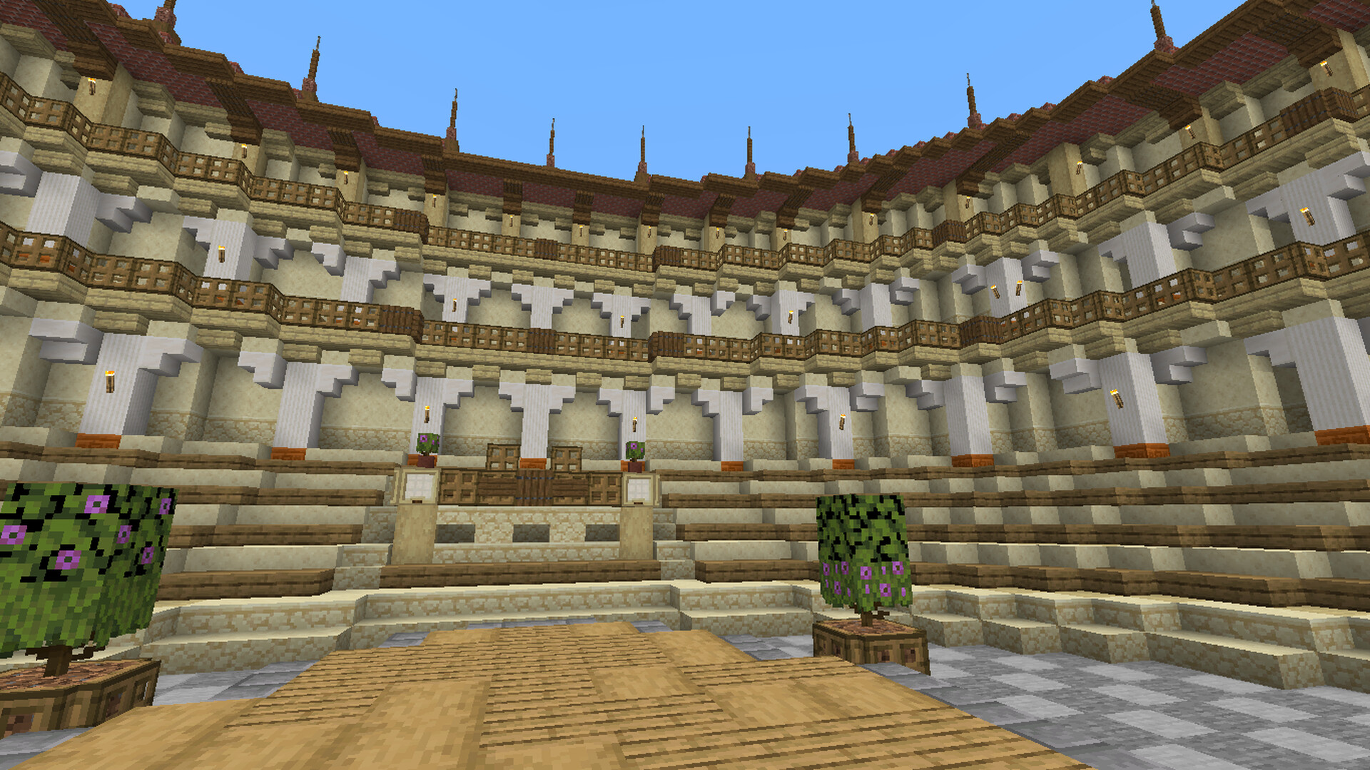 The Great Amphitheatre of Mephora Minecraft Map