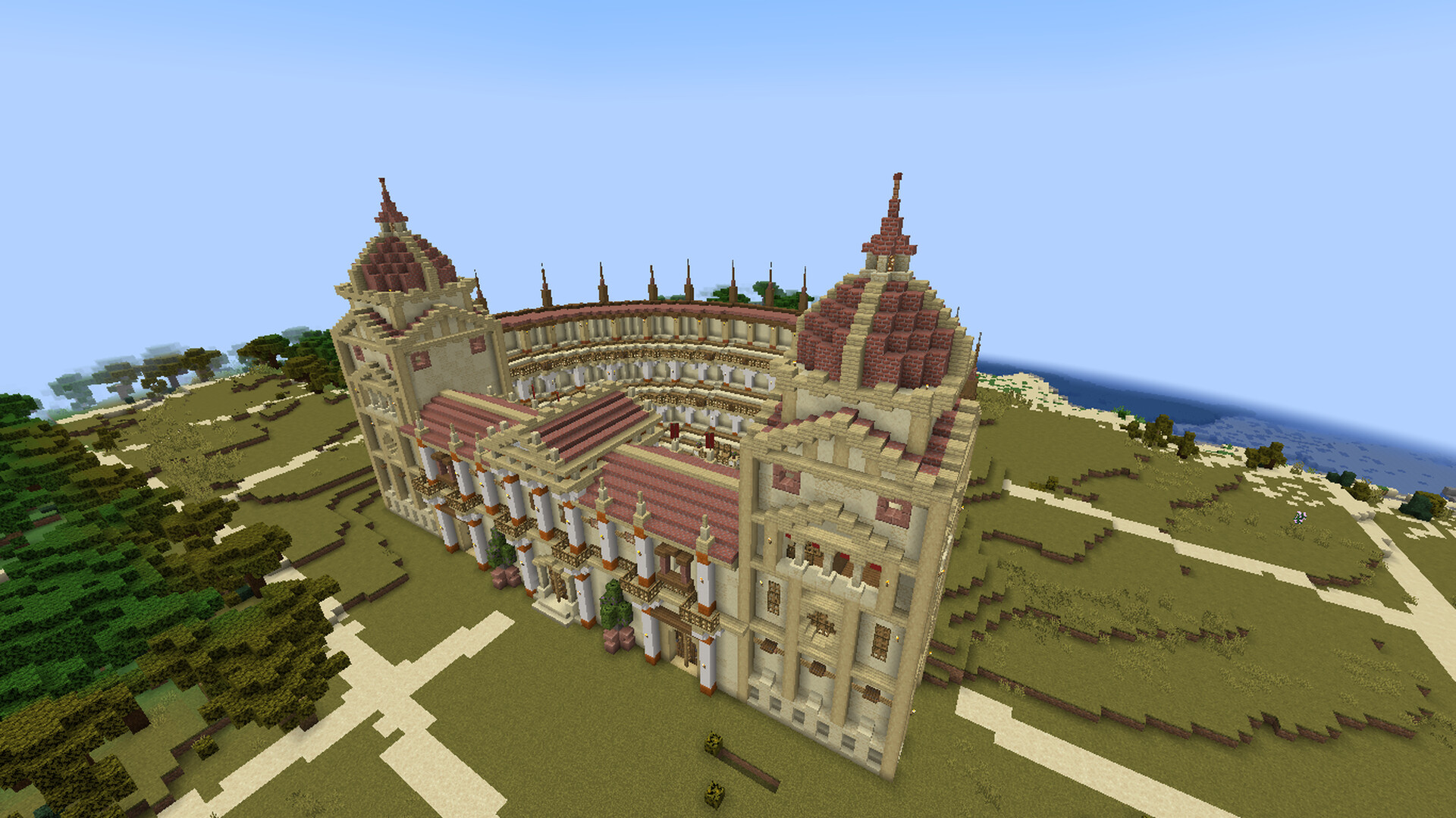 The Great Amphitheatre of Mephora Minecraft Map