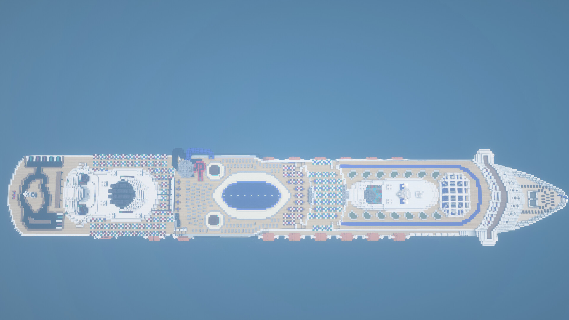 MV Sea Dream // Fictional Cruise Ship Minecraft Map