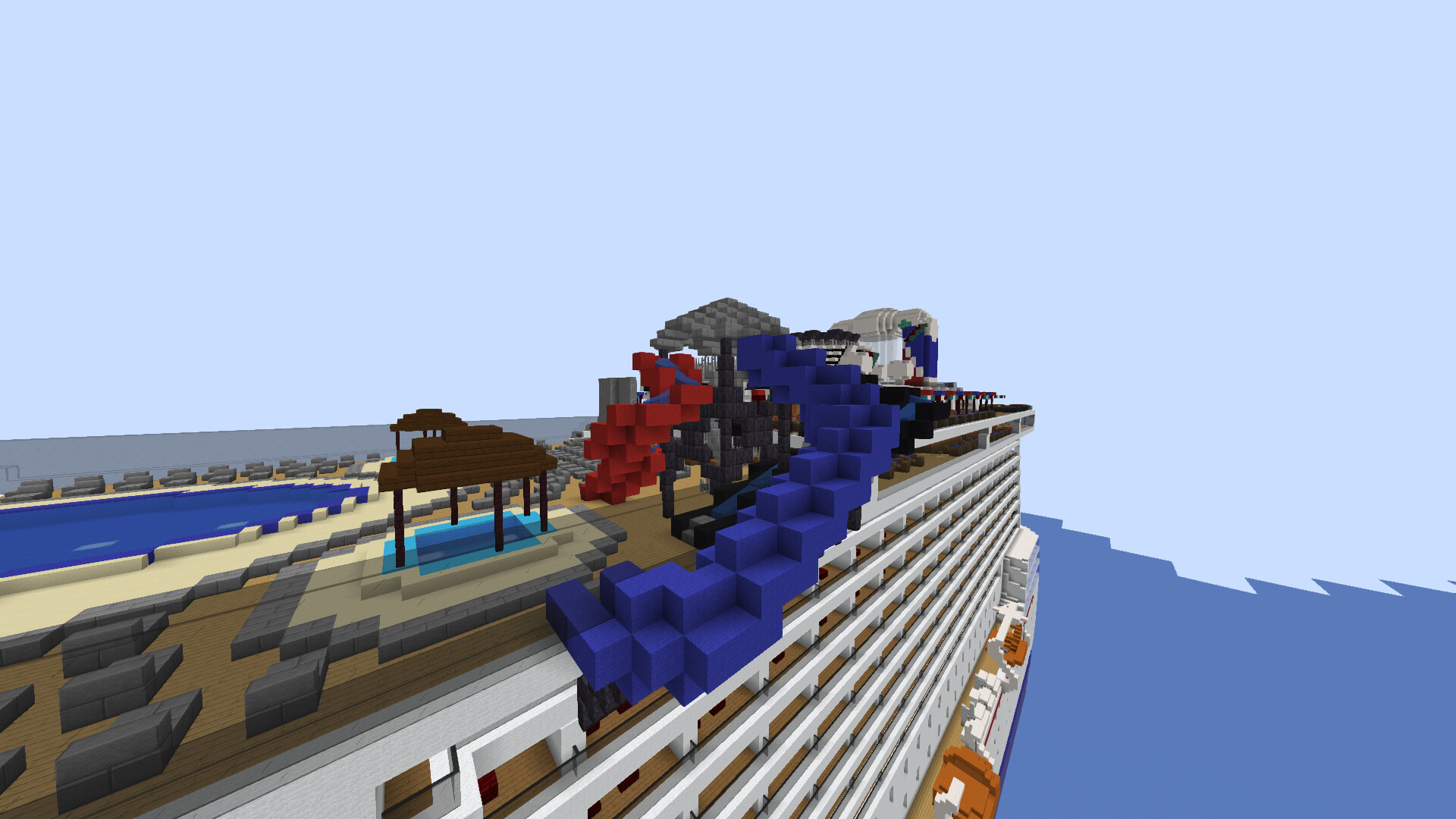 MV Sea Dream // Fictional Cruise Ship Minecraft Map