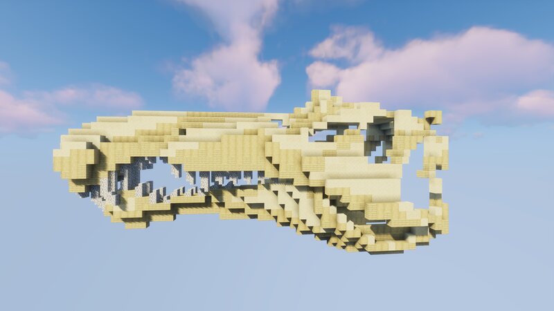 Spinosaurus Skull Minecraft Map