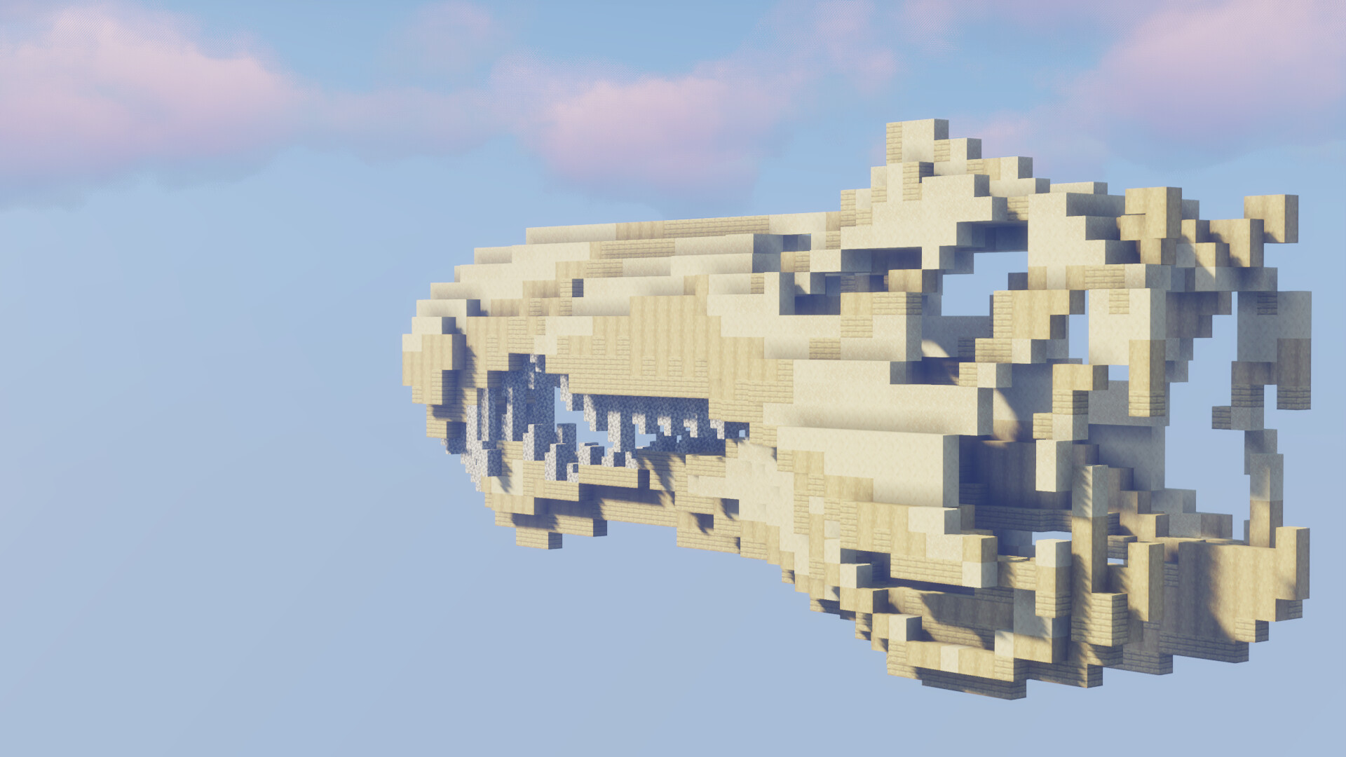 Spinosaurus Skull Minecraft Map