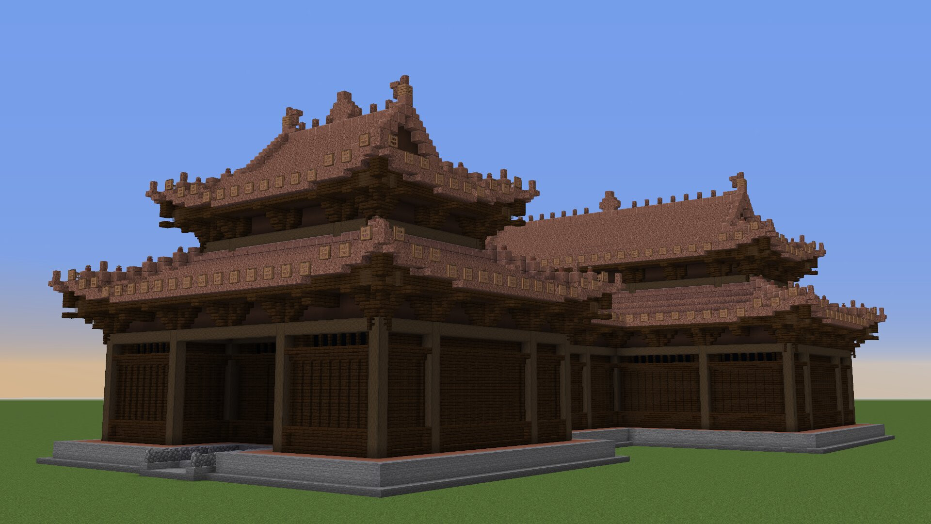 Hành cung Lỗ Giang Minecraft Map