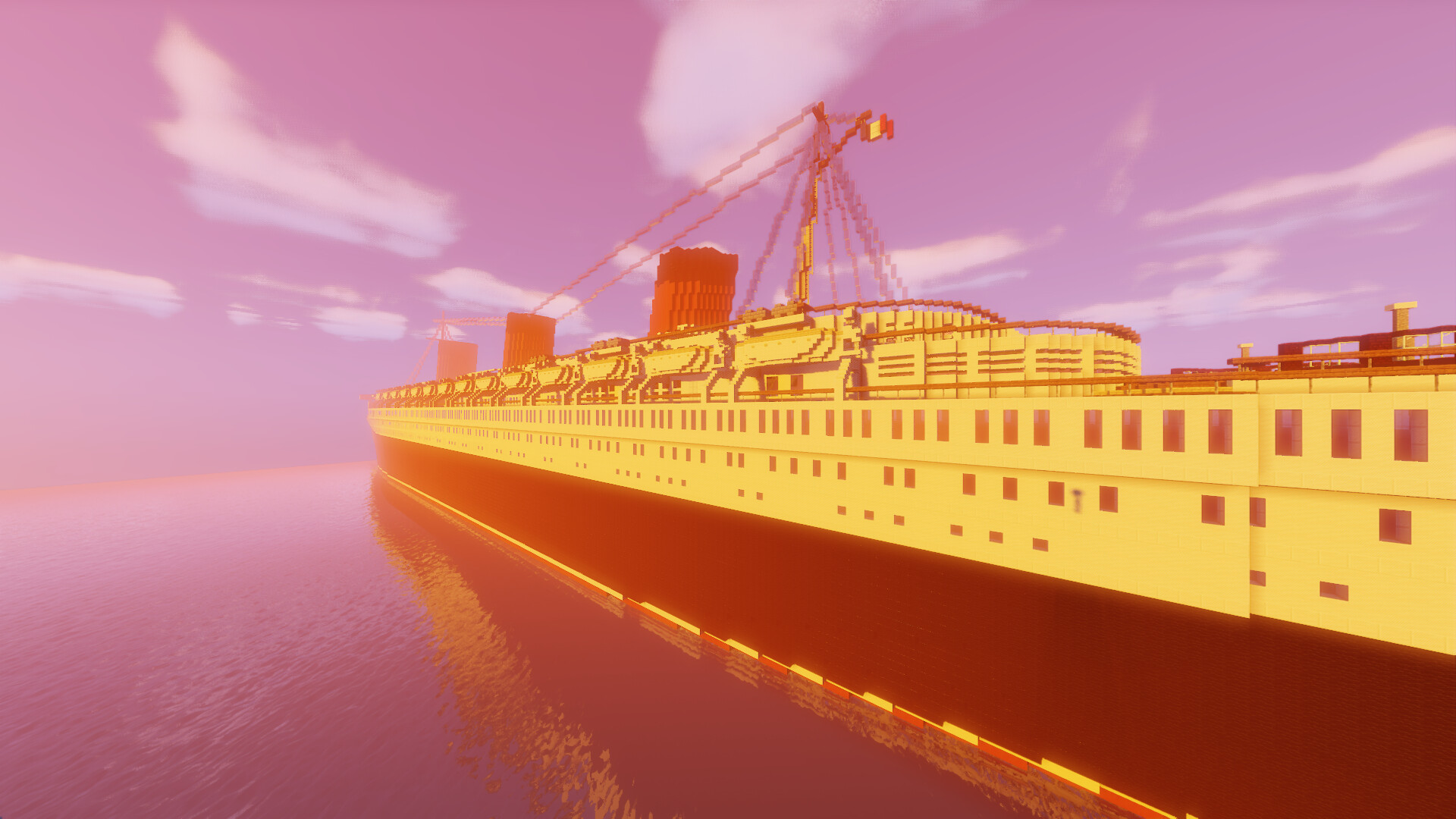 SS Normandie | Ocean Liner Replica [+ Download] Minecraft Map