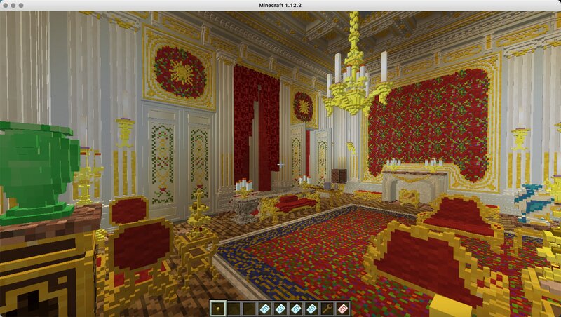 Baroque mansion（with interior） Minecraft Map