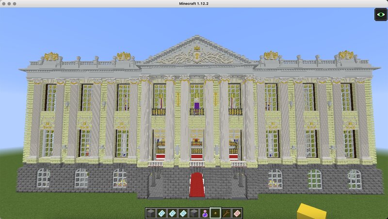 Baroque mansion（with interior） Minecraft Map