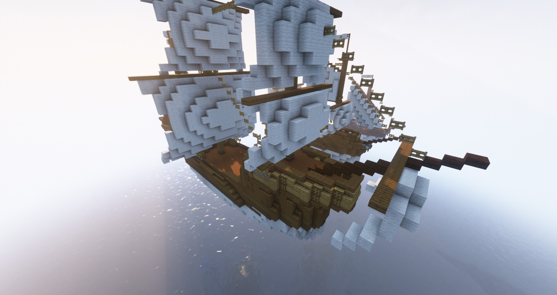 Triple Sailboat Minecraft Map