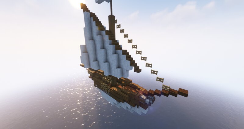 Triple Sailboat Minecraft Map