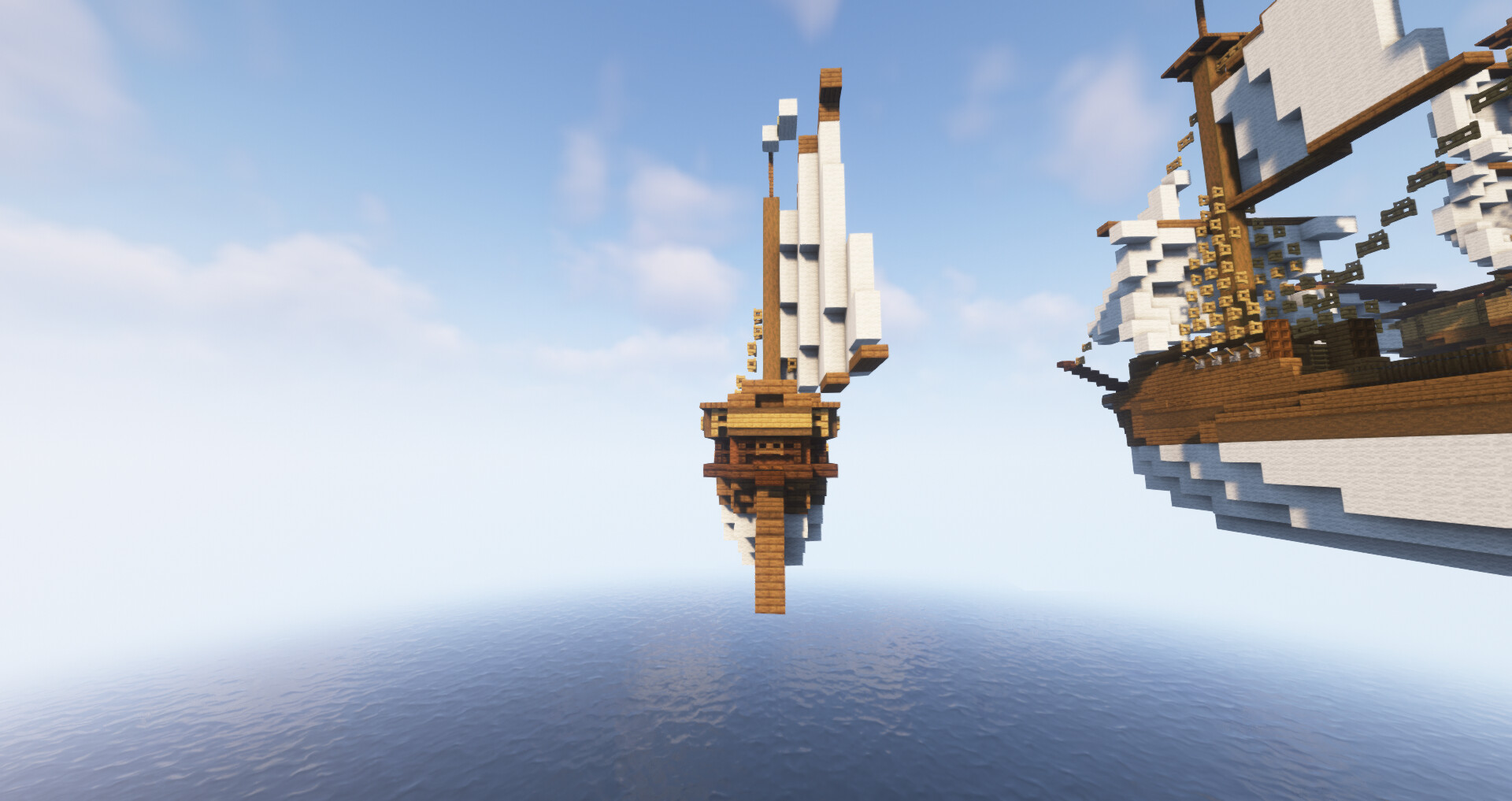Triple Sailboat Minecraft Map