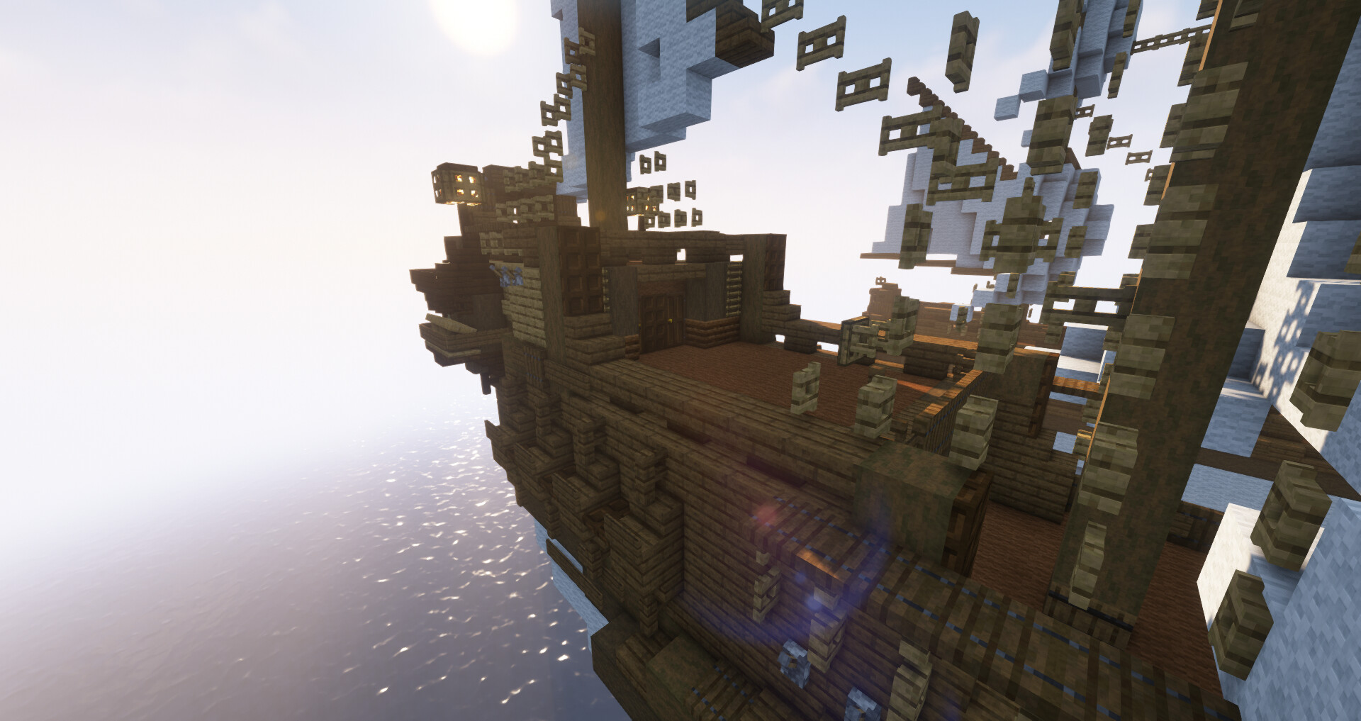 Triple Sailboat Minecraft Map